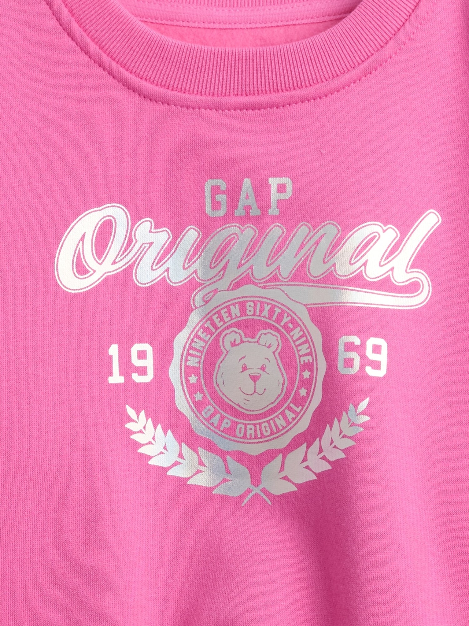 Buzo Deportivo Logo Gap Toddler Niña - Phoebe Pink — GAP Uruguay