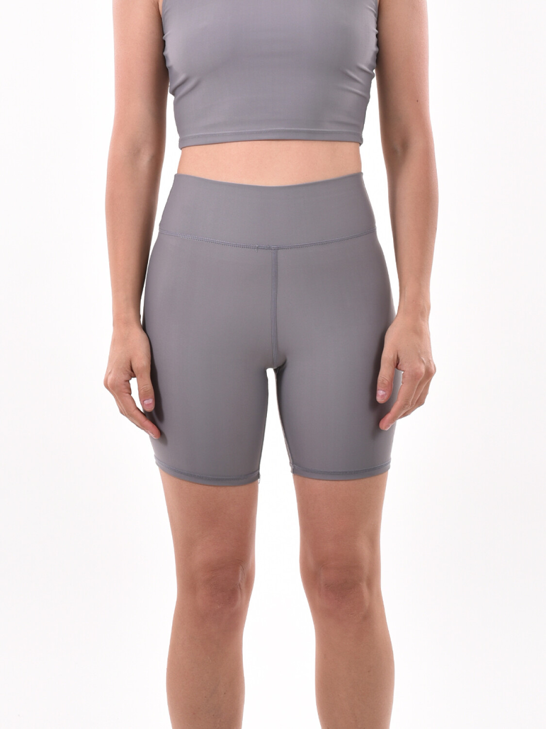 BIKER BILES PLAIN - GRIS — Guapa