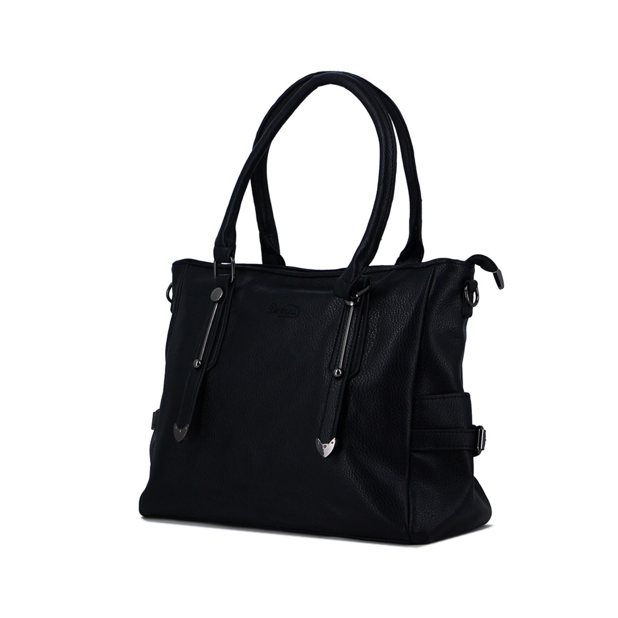 Darkness Cartera C/correa Larga Y Corta - Negro — Macri