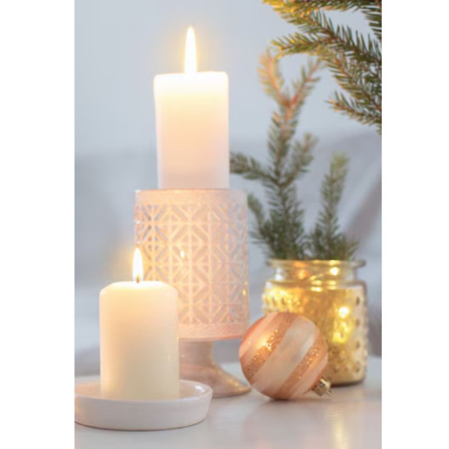 Vela Blanca Perfumada x1 Und — Casa Fessta