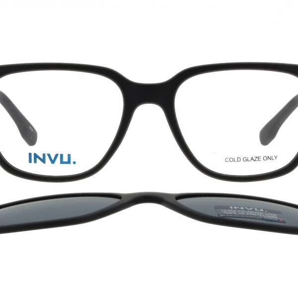 INVU Clip-On 42501C col M.Black Pol — Optica Florida