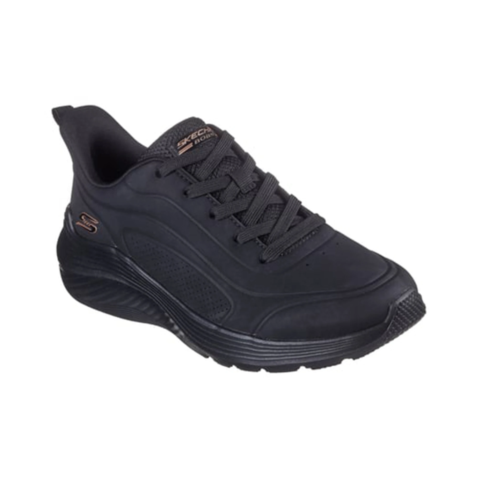 Championes Bobs Sport Squad Waves - Just Wading - Negro — Skechers