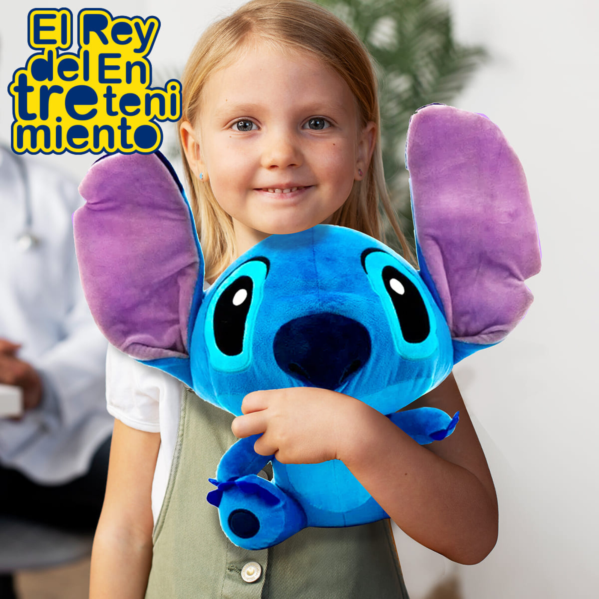 Peluche Stitch Gigante 40Cm Phi Phi Disney Original — El Rey del ...