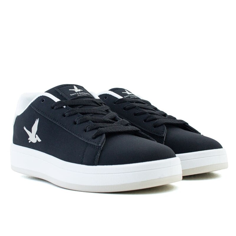 Championes Santa Barbara Rennes de Mujer - Negro — Macri Life