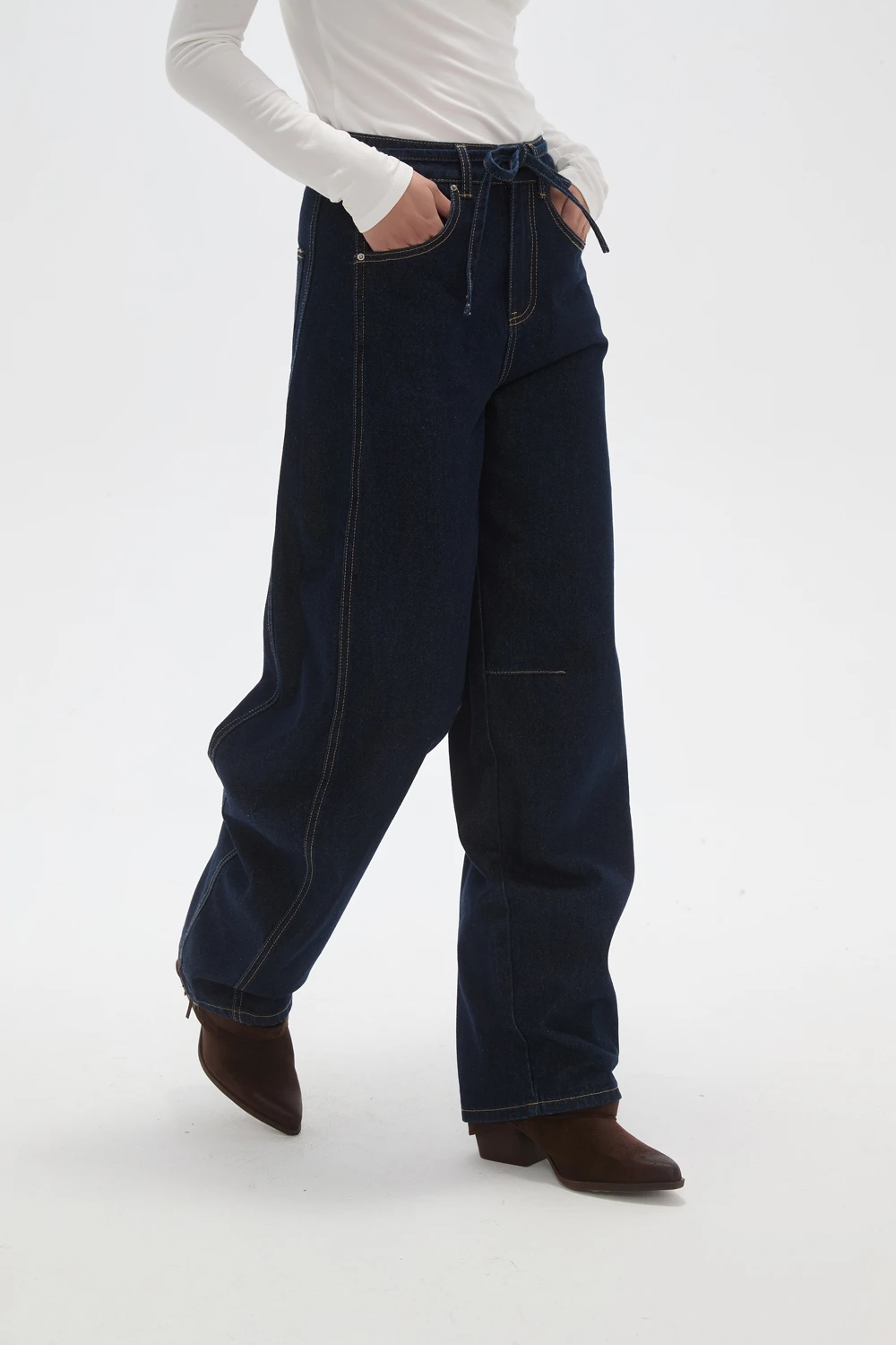 Pantalon Jania - Azul Indigo — Indian