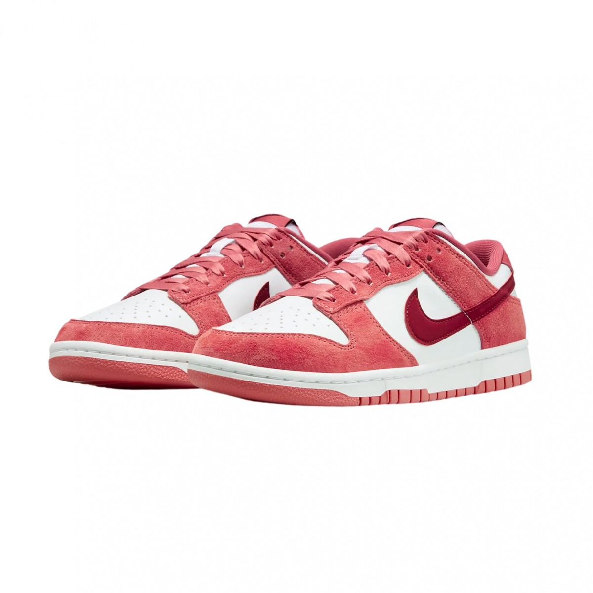 NIKE DUNK LOW VALENTINES DAY - White/Red — Zooko