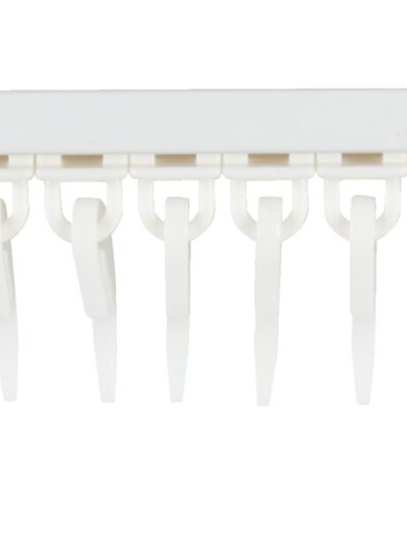 Riel cortina aluminio FIXI 125cm blanco — JYSK