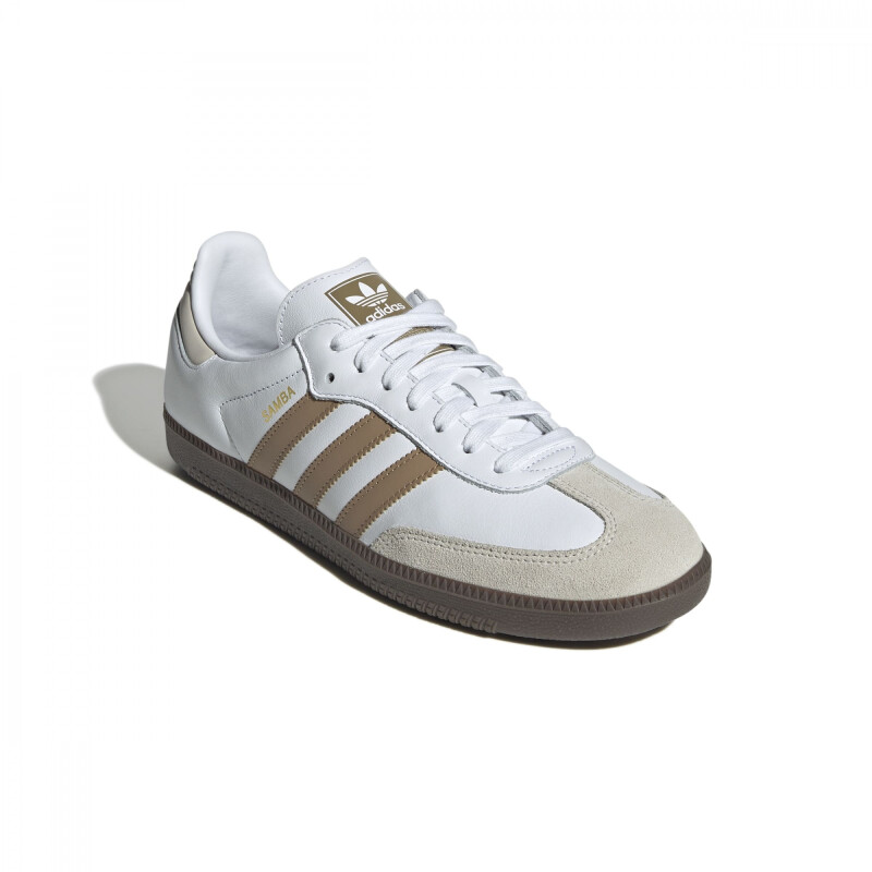 CHAMPIONES ADIDAS SAMBA OG Hombre JR0912 - Blanco-beige — Macri Life