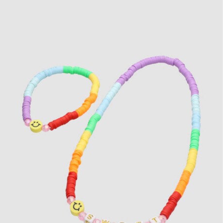 Set pulsera y collar smile - Variante unica — Tienda Soy Santander