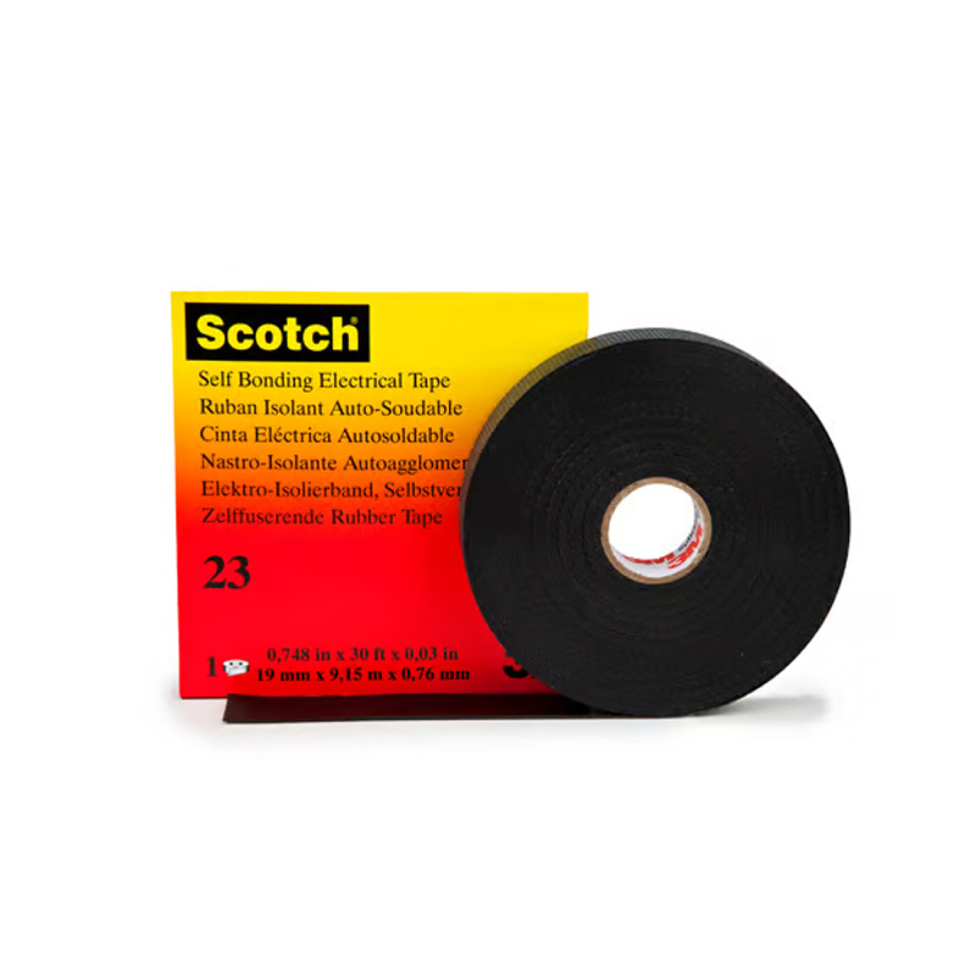 Cinta Scotch 23 autosoldable 19mm x 9.15mt. - T50004 — Fivisa