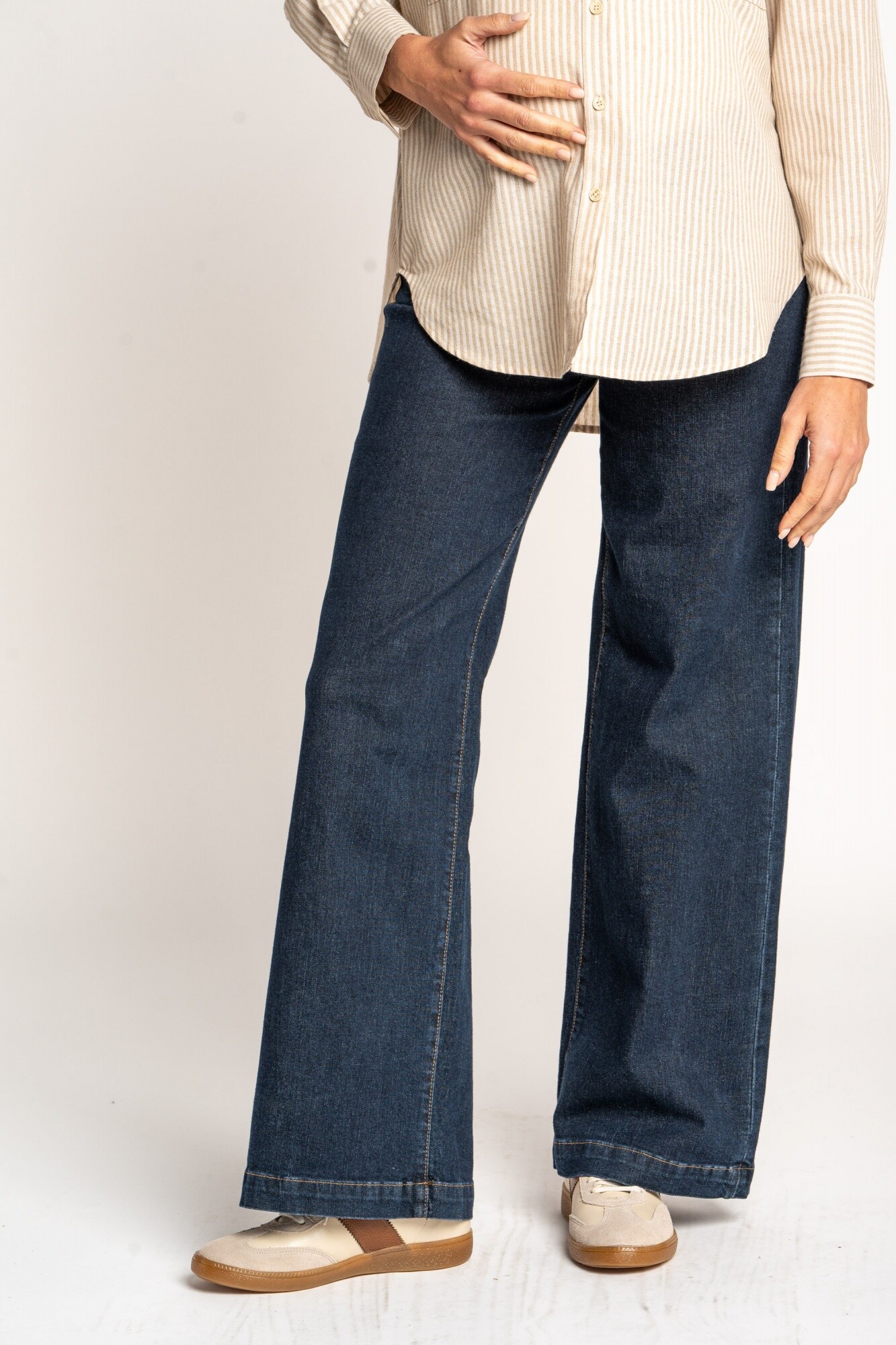 Jean Mama Wide - Denim — Lemon