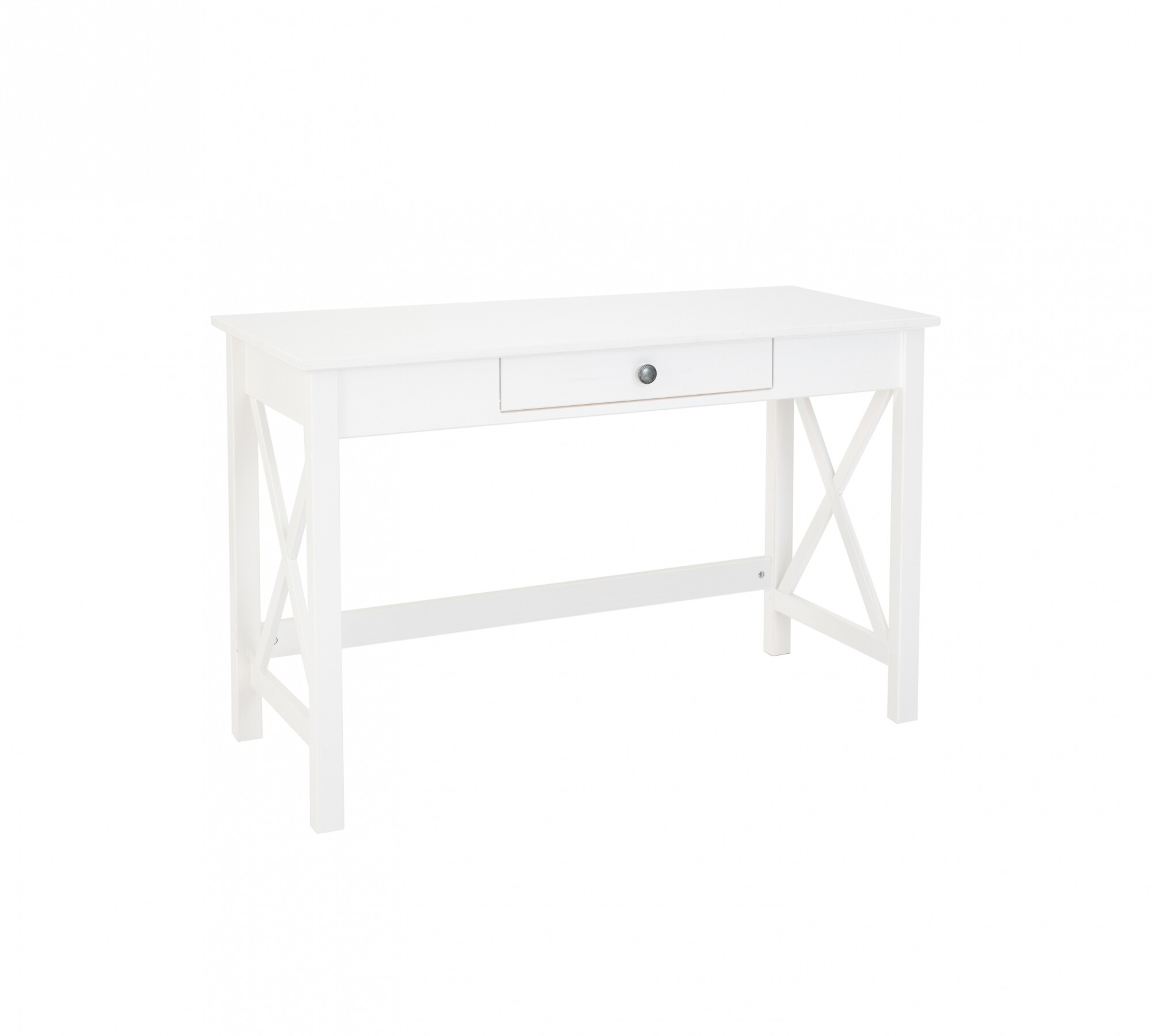 Escritorio 1 Cajón Dover Lover - Blanco — Rustico Hogar