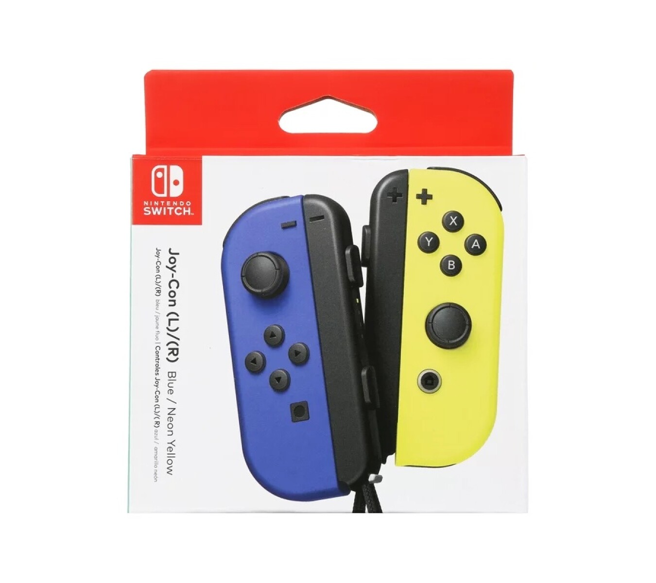 Joystick Nintendo Switch Joy-Con Original Azul y Amarillo — ZonaTecno