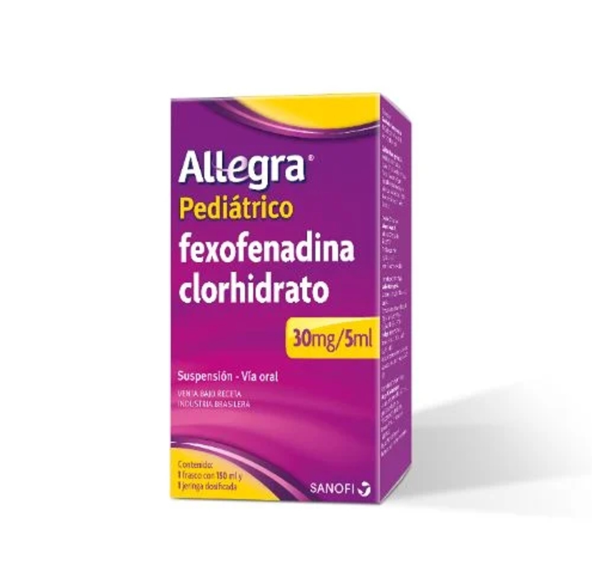 Allegra 30 Mg/5 Ml Suspensión Pediátrico 150 Ml — Farmacia Don Bosco