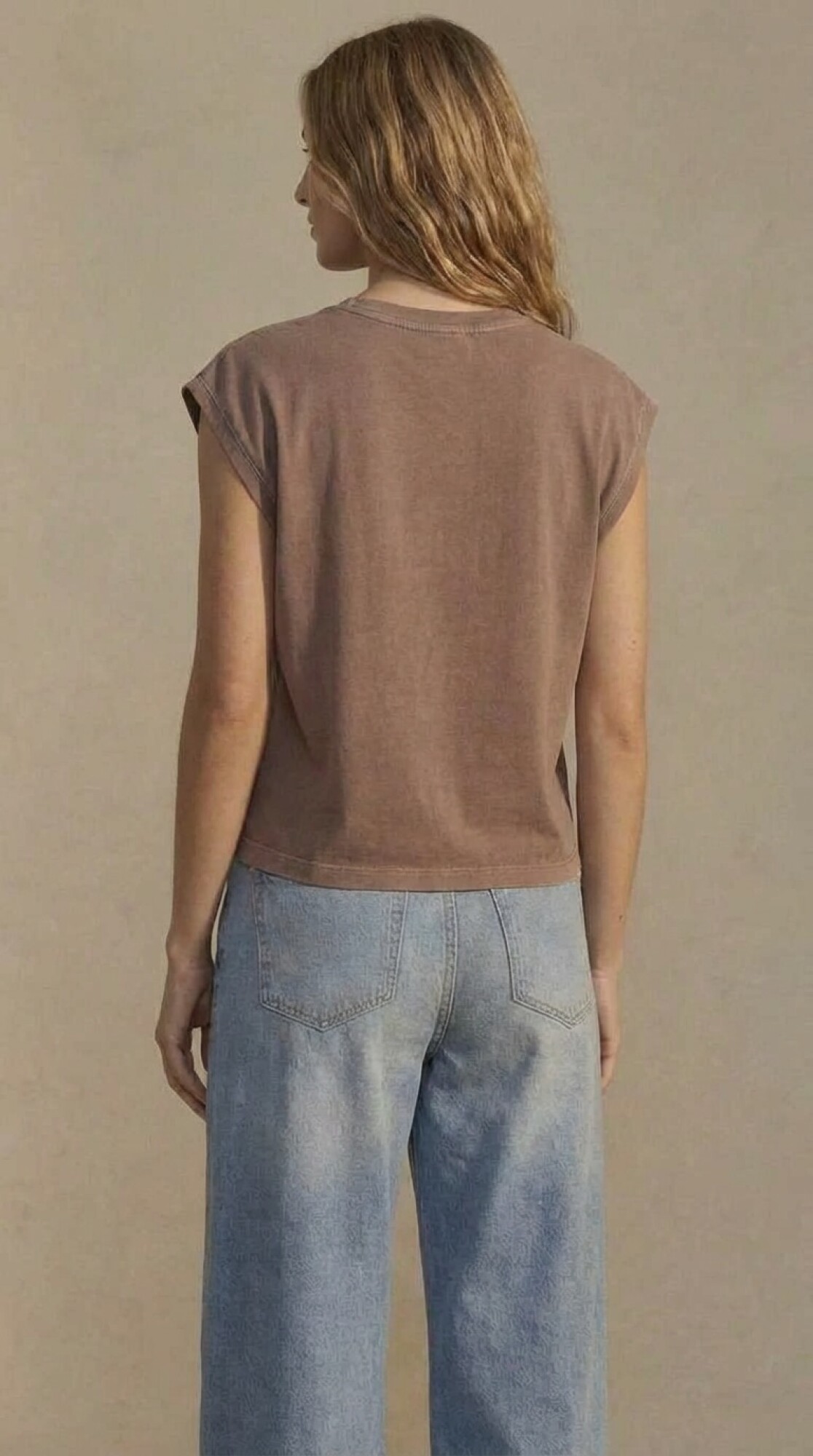 Remera Algodón - Vison — Lemon