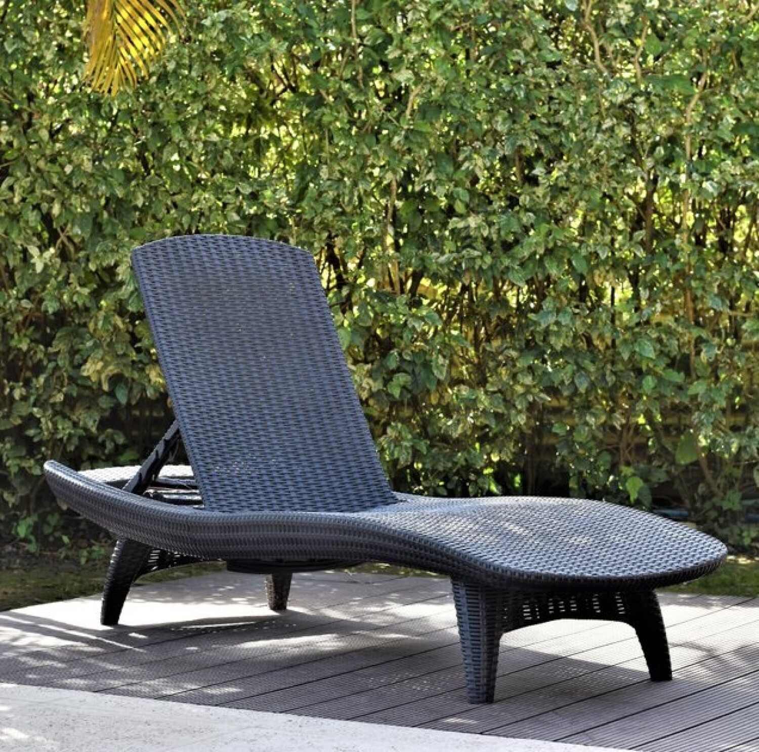 Reposera Piscina Simil rattan GRAFITO!!! — My Shop