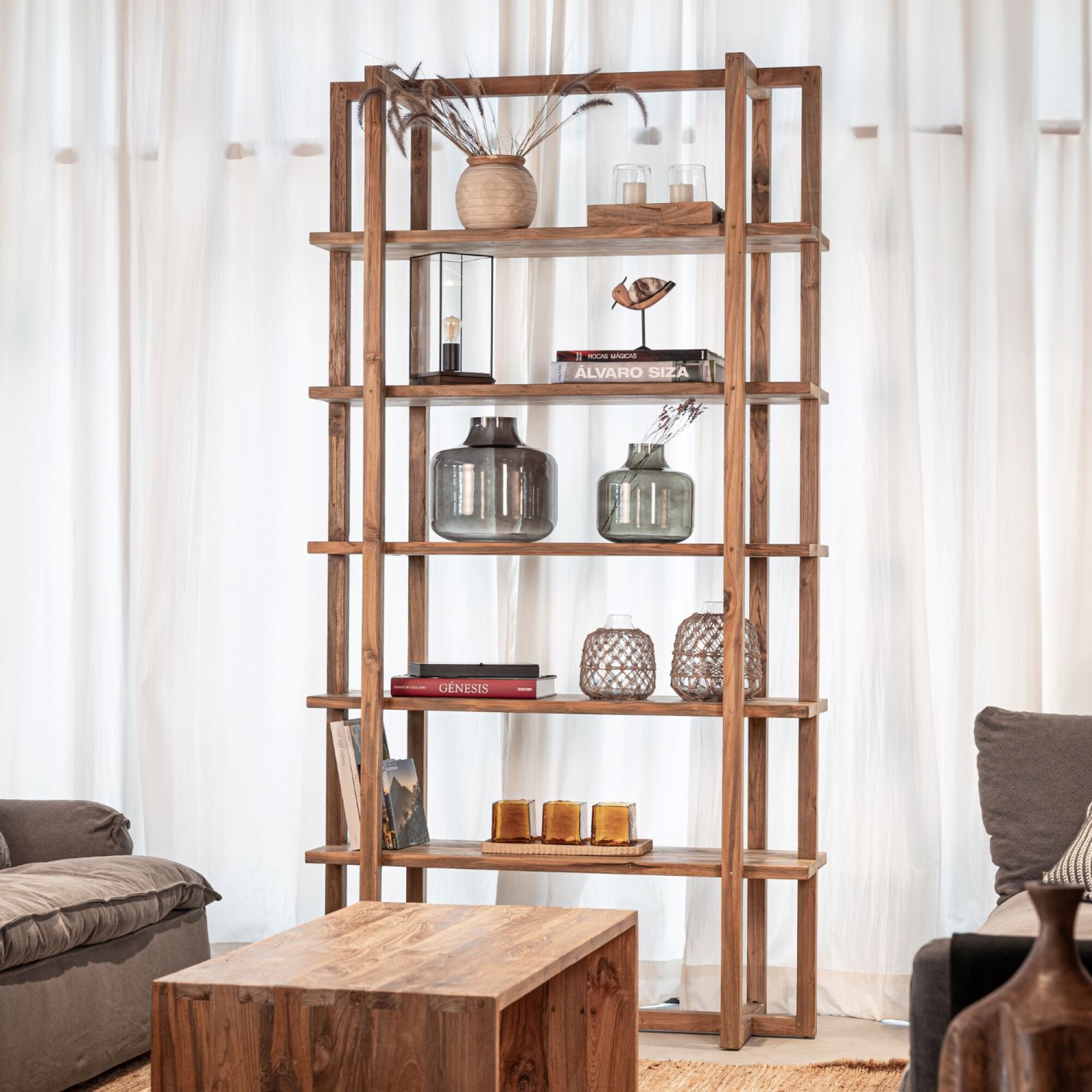 biblioteca teca — Soho Deco