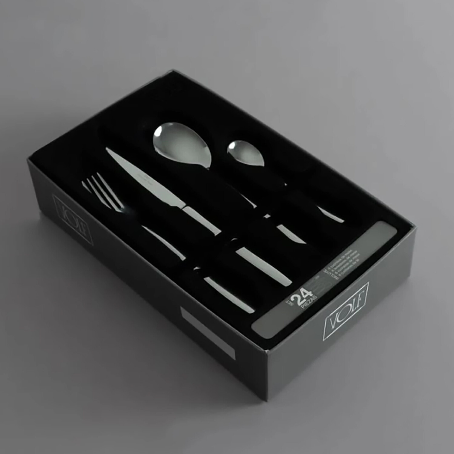 Set De Cubiertos Box 24 Piezas Vento II Volf — BBVA