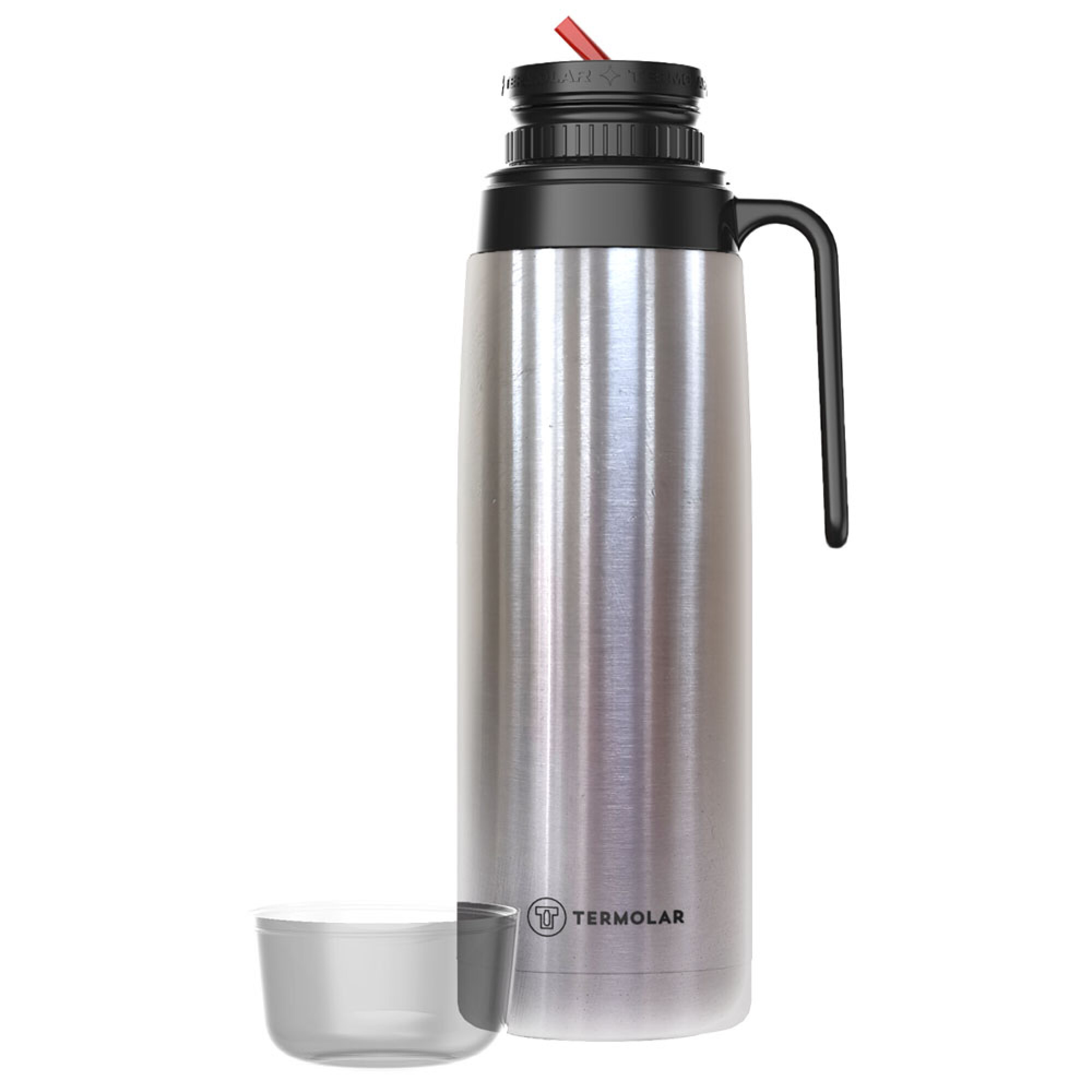 Termo Termolar R-evolution 1lt - 5 Años De Garantía Acero - Plateado — HTS