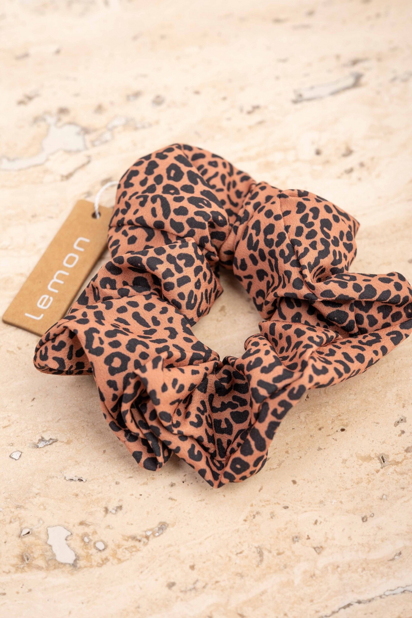 Scrunchie Animal Print - Animal Print — Lemon