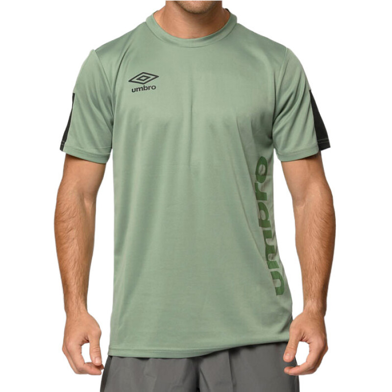 Remera de Hombre Umbro Logo Verde - Negro - Blanco - Verde - Negro - Blanco - Umbro - 054. ...