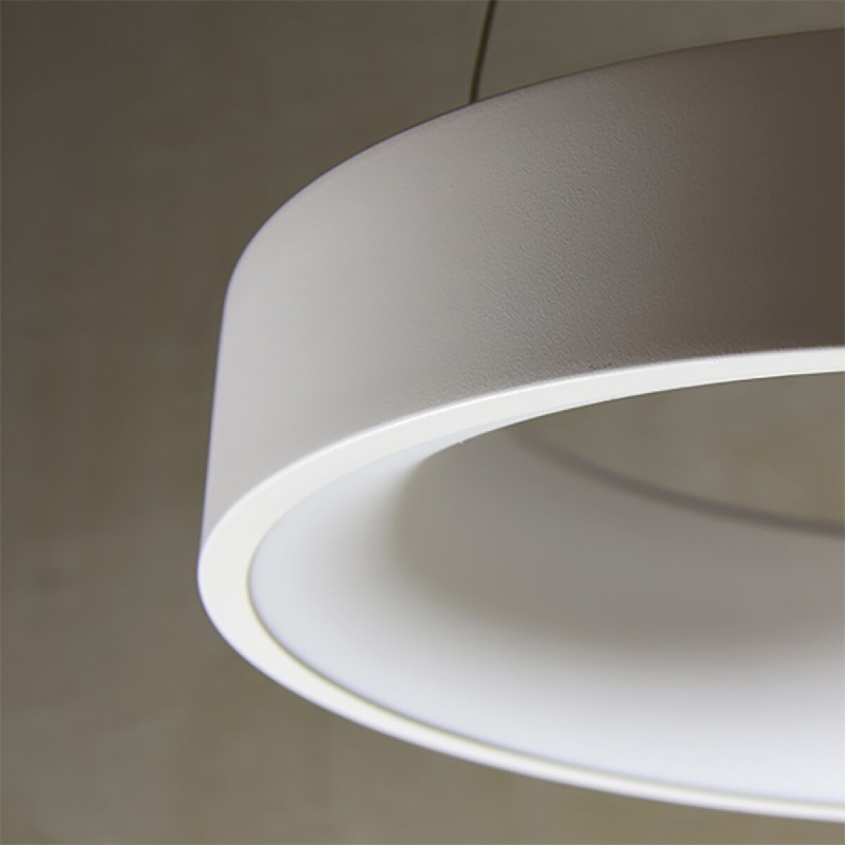 Colgante Led Dimerizable Phoenix 17W 45 cm Blanco — Serlux