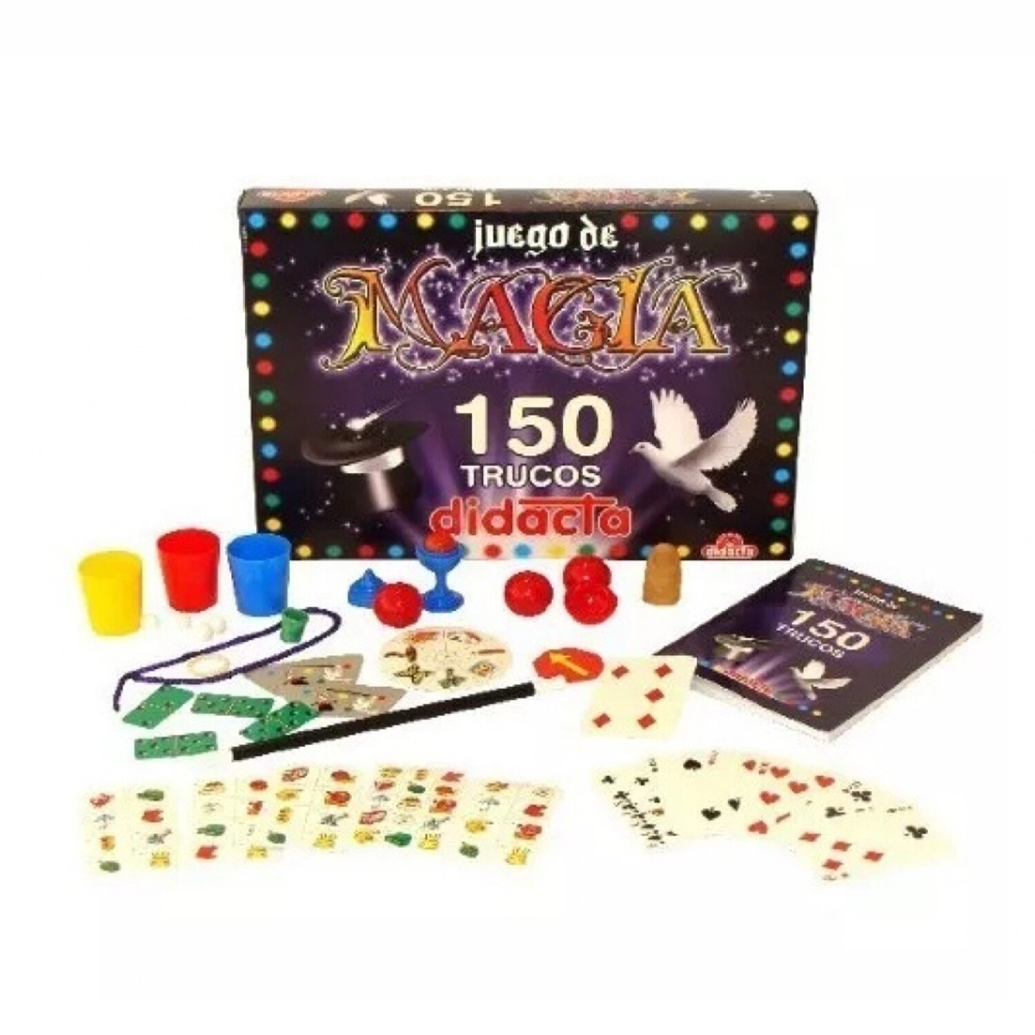 Juego De Magia 150 Trucos Para Niños Didacta Mago — El Rey del ...
