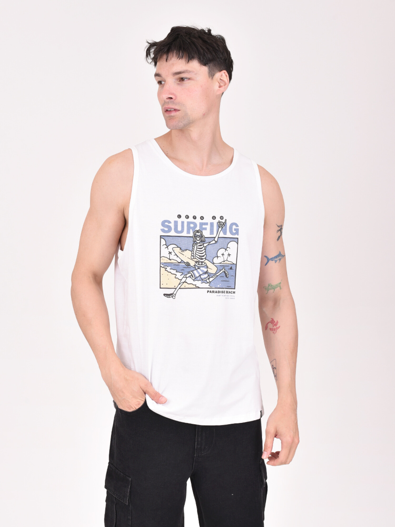 MUSCULOSA SAN DIEGO - BLANCO — Guapa - Paprika
