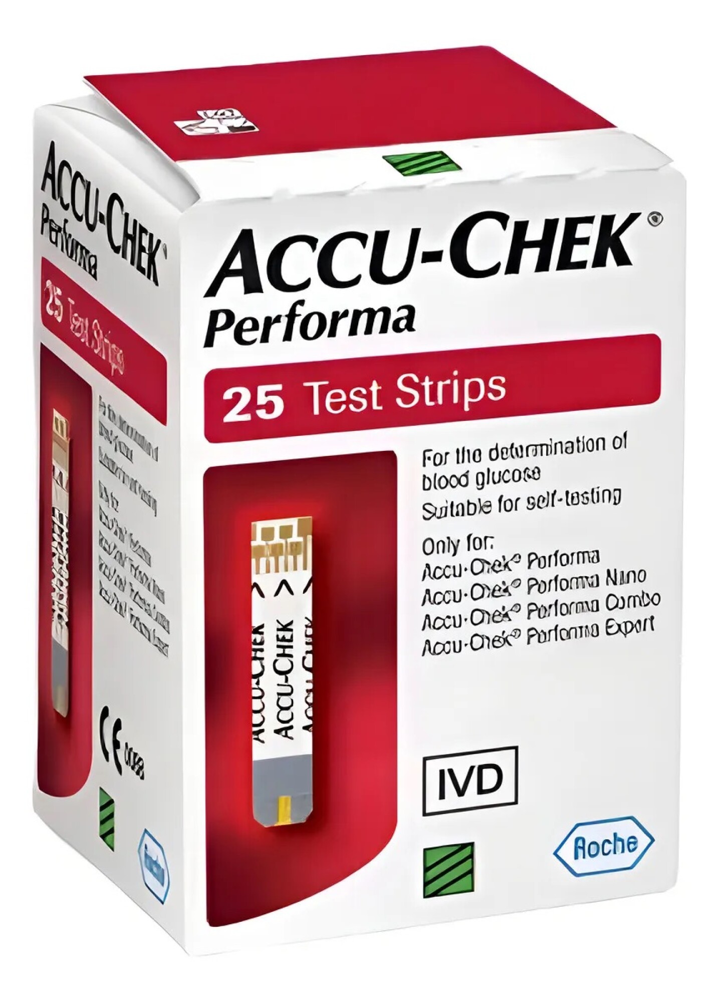 Accu-Chek Performa X 25 Tiras — Farmacia Goes