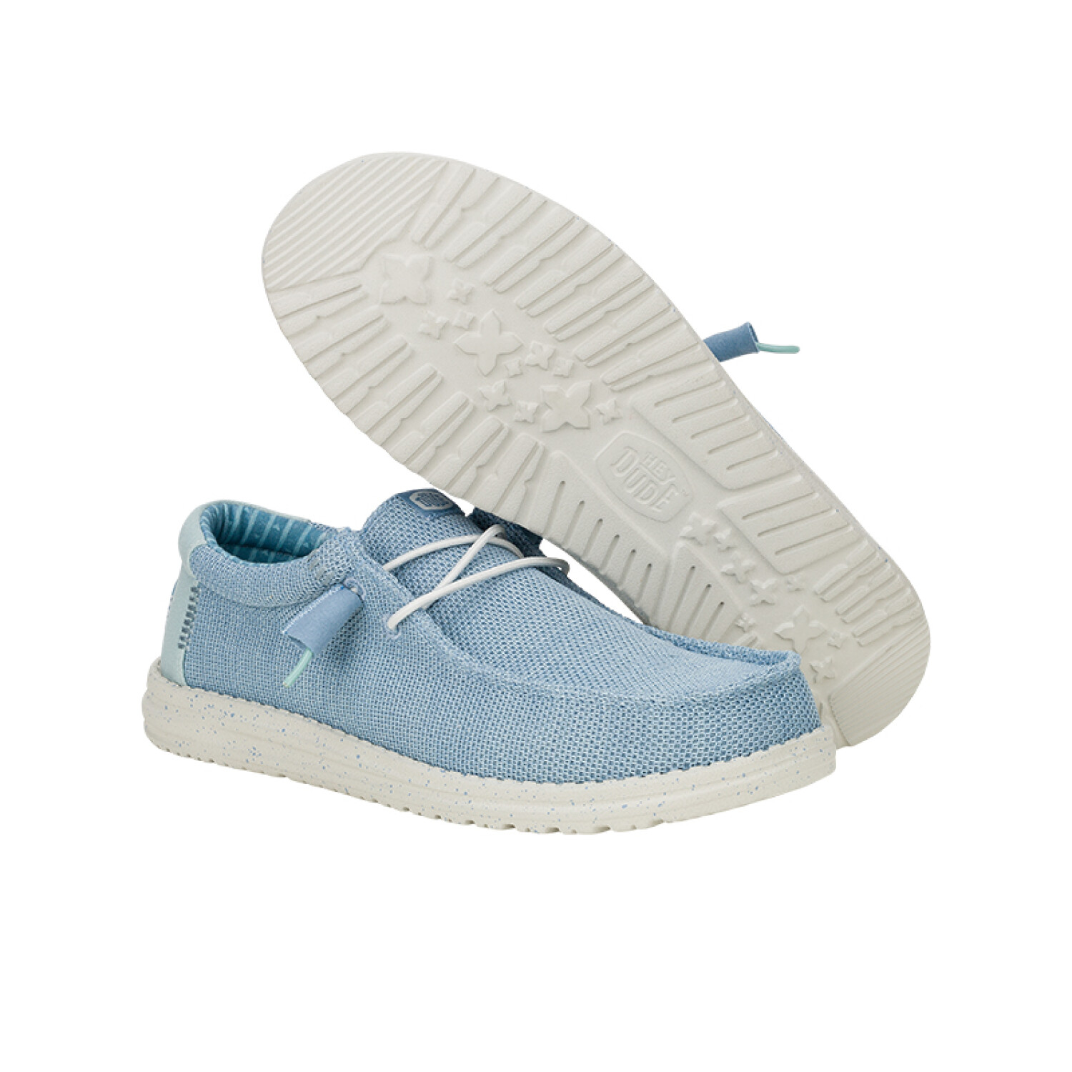 Calzado Hey Dude Wally Stretch Mesh - Azul — Hey Dude
