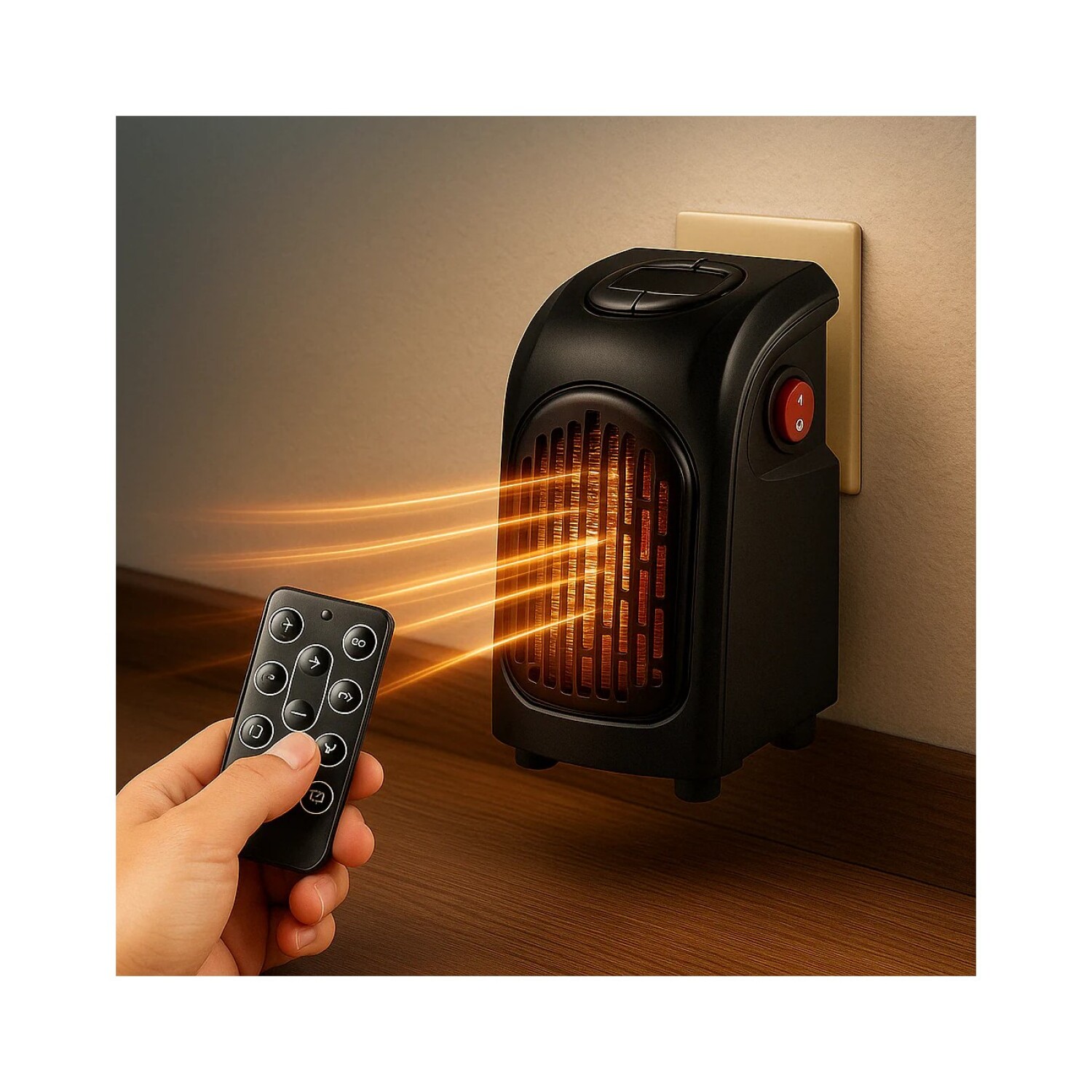 Calefactor de Pared sin Cable Handy Heater — Universo Binario