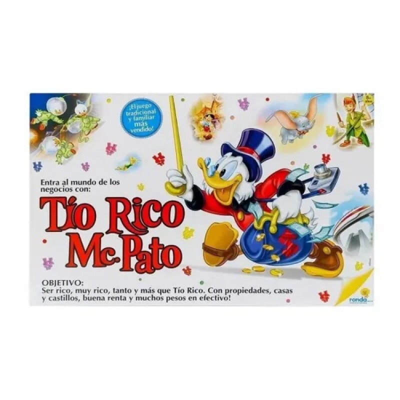 Monopolio Tio Rico Mc Pato — Juguetería Gibernau