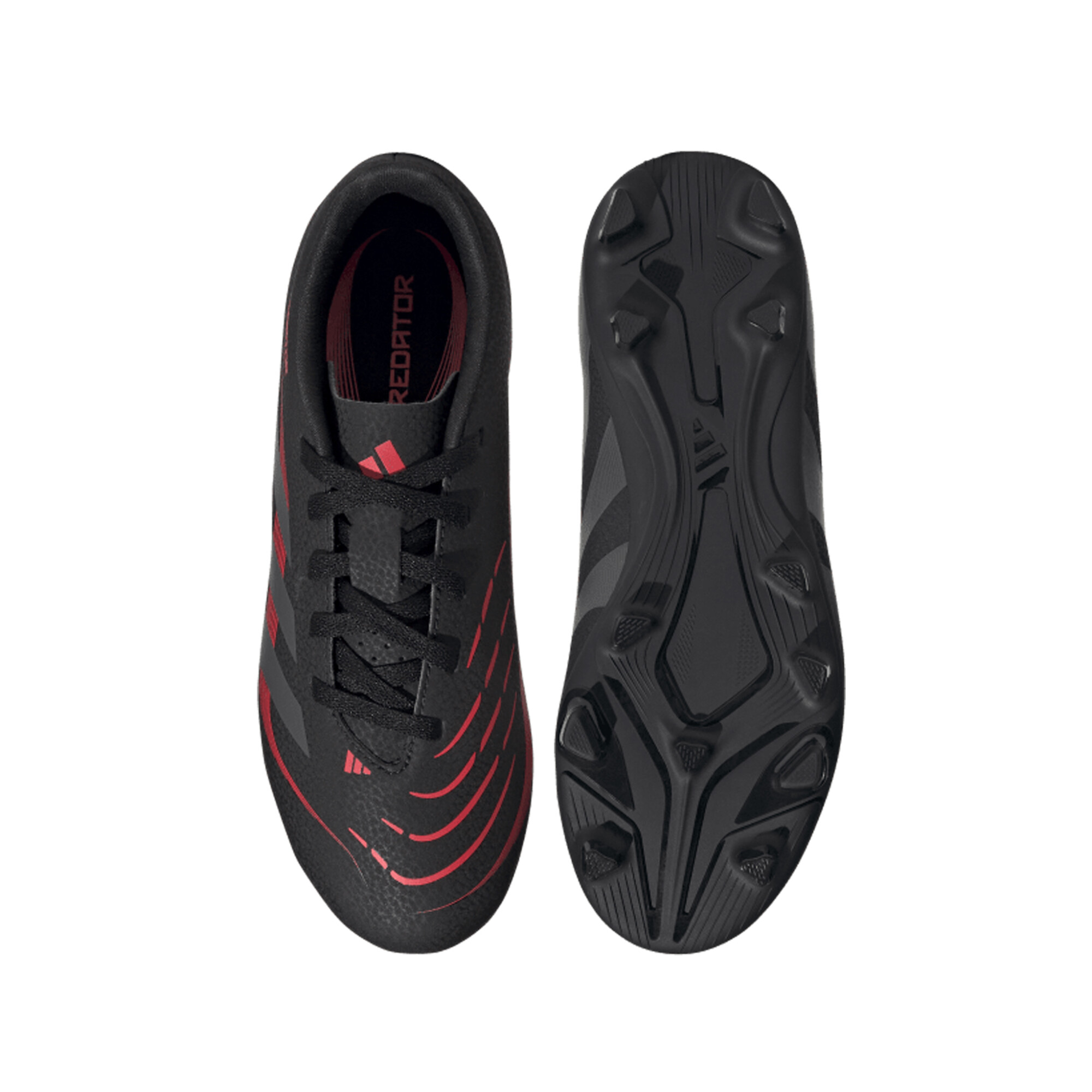 adidas PREDATOR CLUB FG/MG J - Black — Global Sports