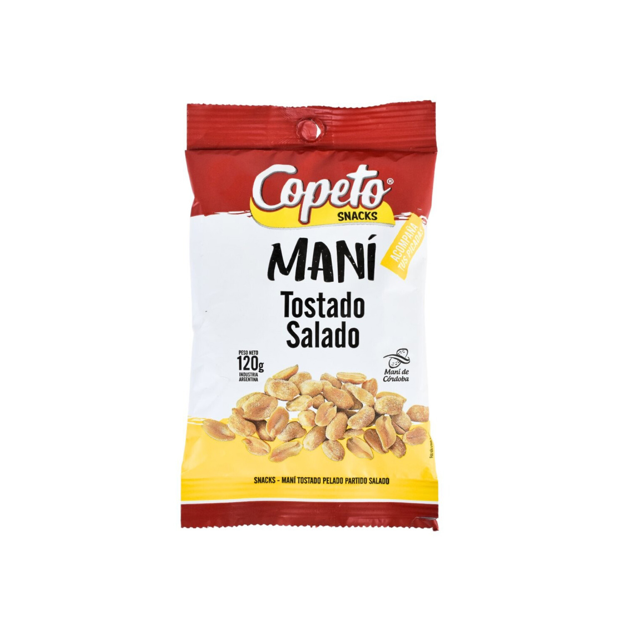 Mani Copeto 120 grs - Tostado Salado — Ardo Mayorista