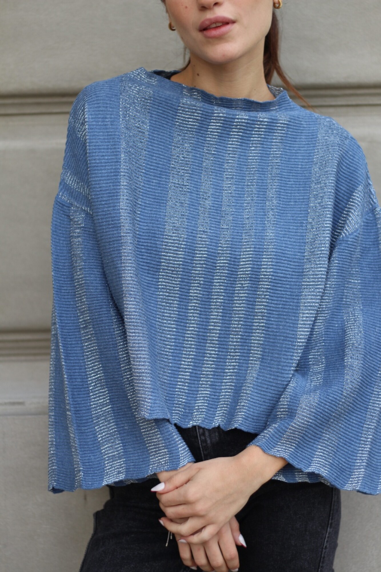 Sweater Kai - Celeste — Saura