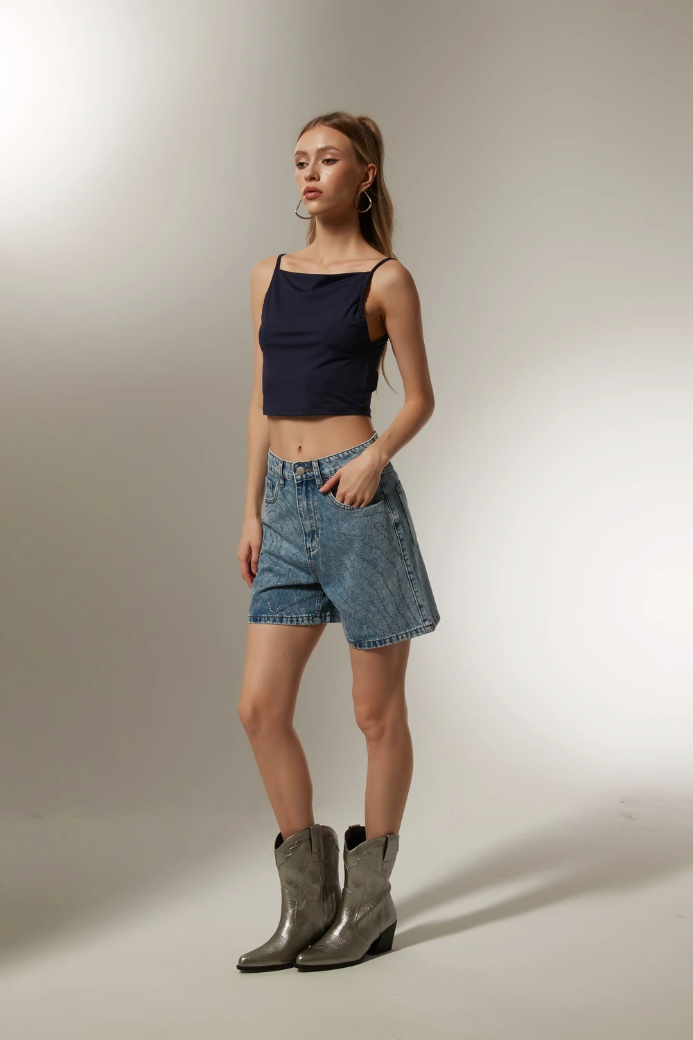 Tops Elopay - Azul Marino — Indian