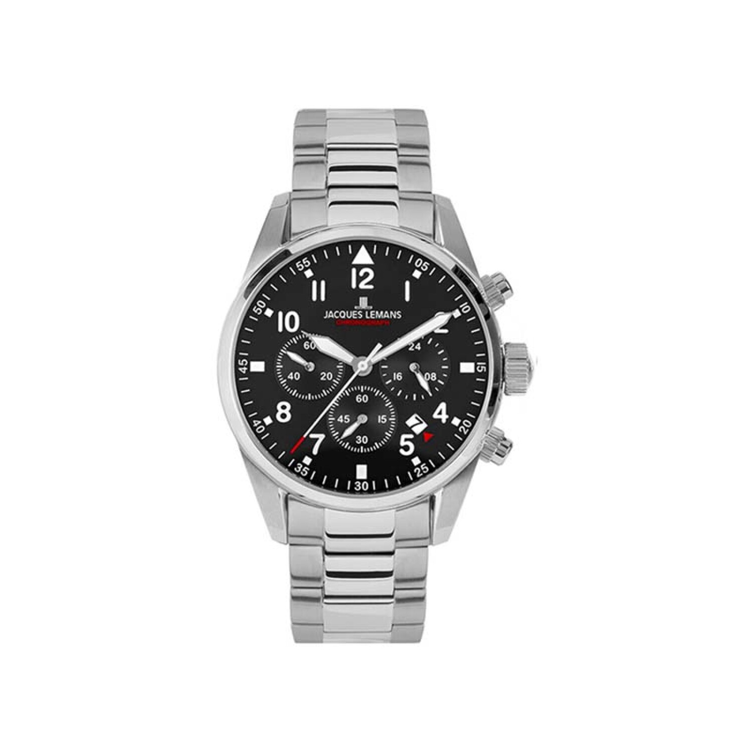 Reloj Jacques Lemans 42-2C Hombre - Plateado — Tienda Soy Santander