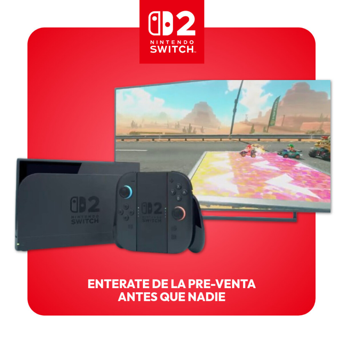 PRE-VENTA Nintendo Switch 2 — X Uruguay