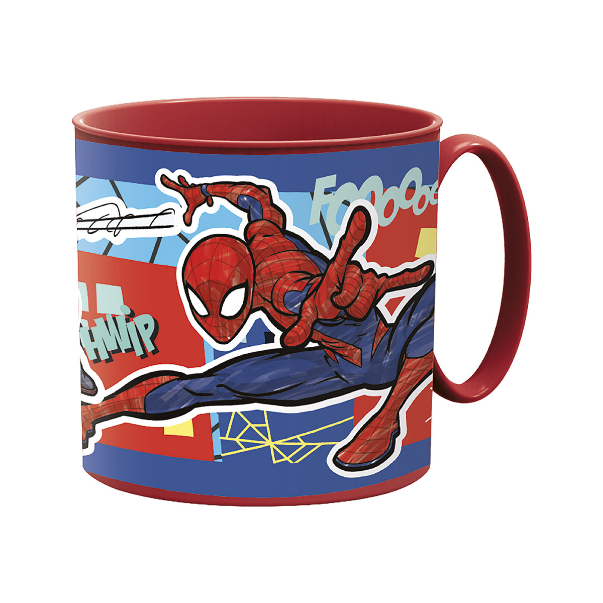 Taza Plástico para Microondas 265 ml - Spiderman — Cartoons