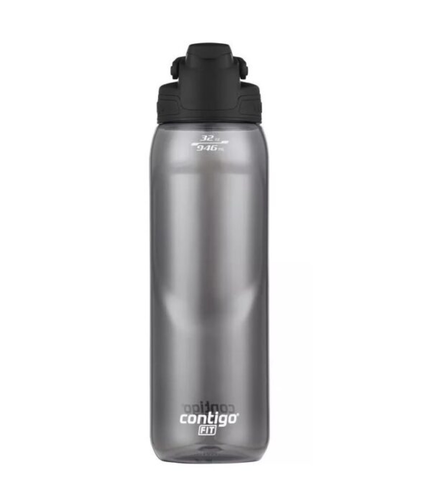 BOTELLA CONTIGO 946ML AUTOSEAL NEGRO TRANSPARENTE — Magnum