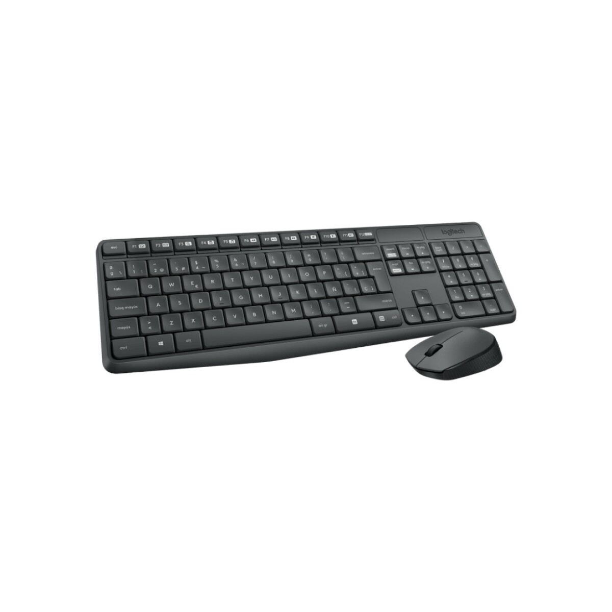 Combo Teclado y Mouse Inalámbrico Logitech 920-007901 MK235 — ZonaTecno