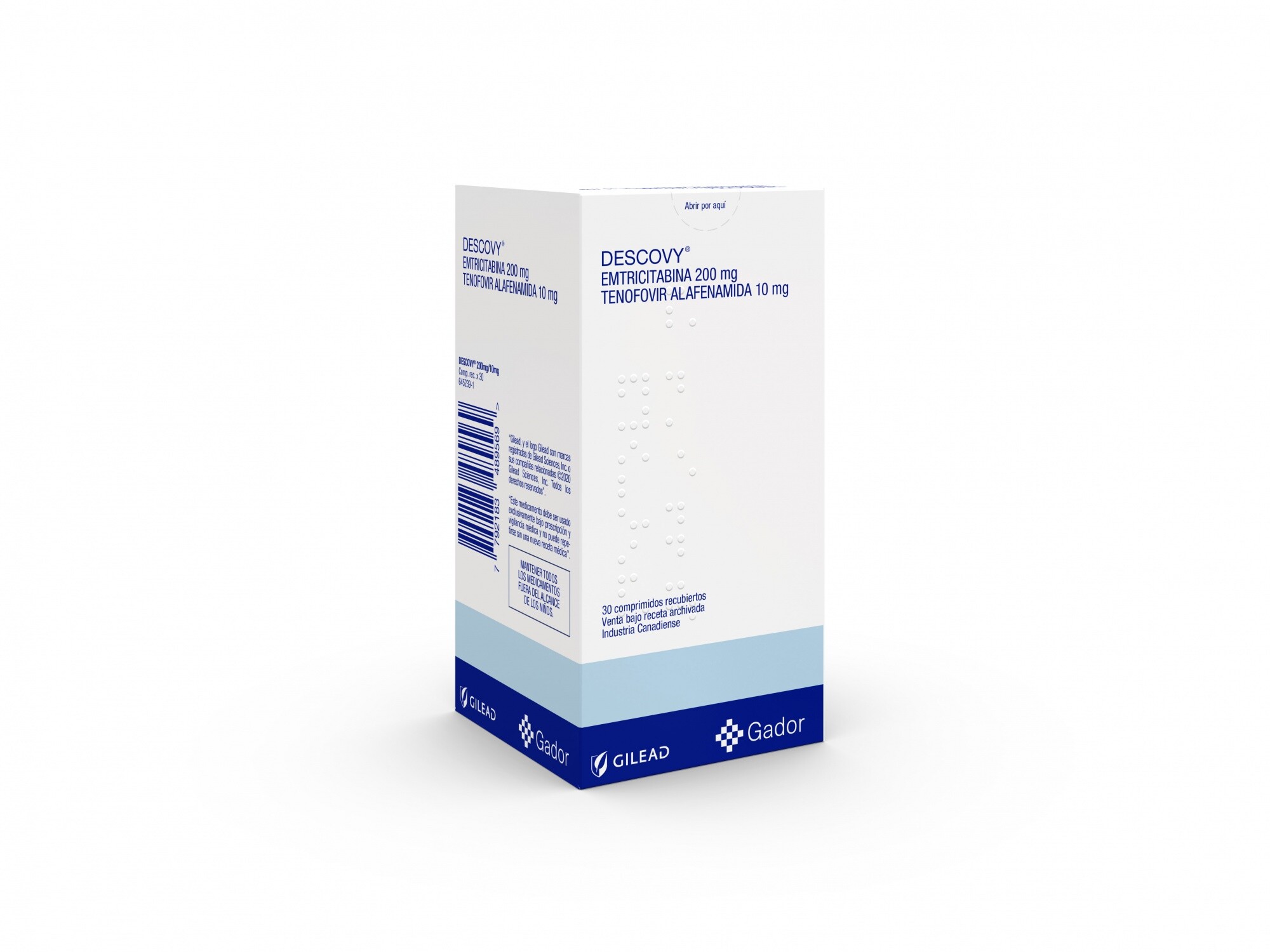 Descovy 200/25 30 COM — San Roque