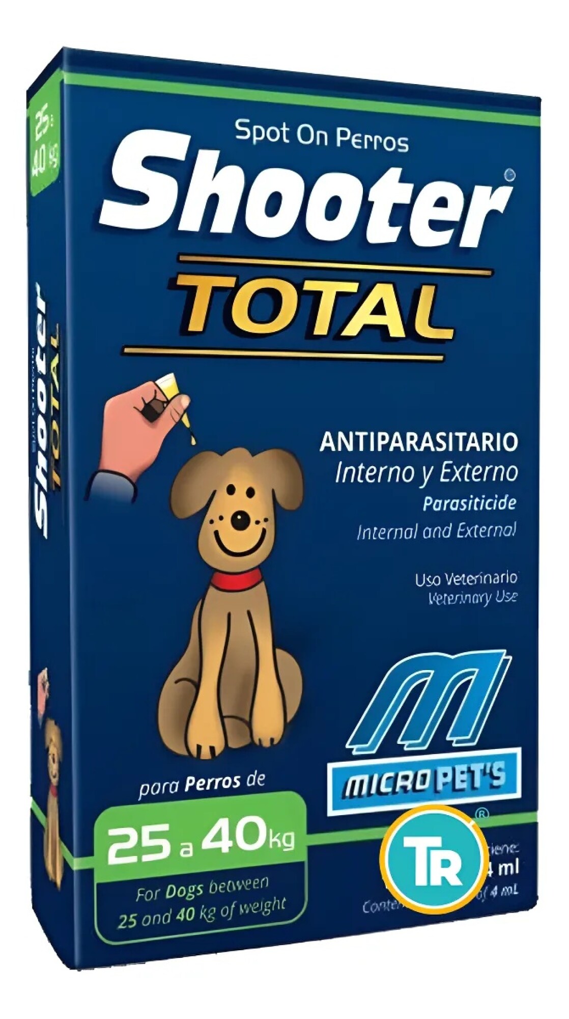 SHOOTER TOTAL PERROS 25 a 40 kg (4 ml) - Shooter Total Perros 25 A 40 ...