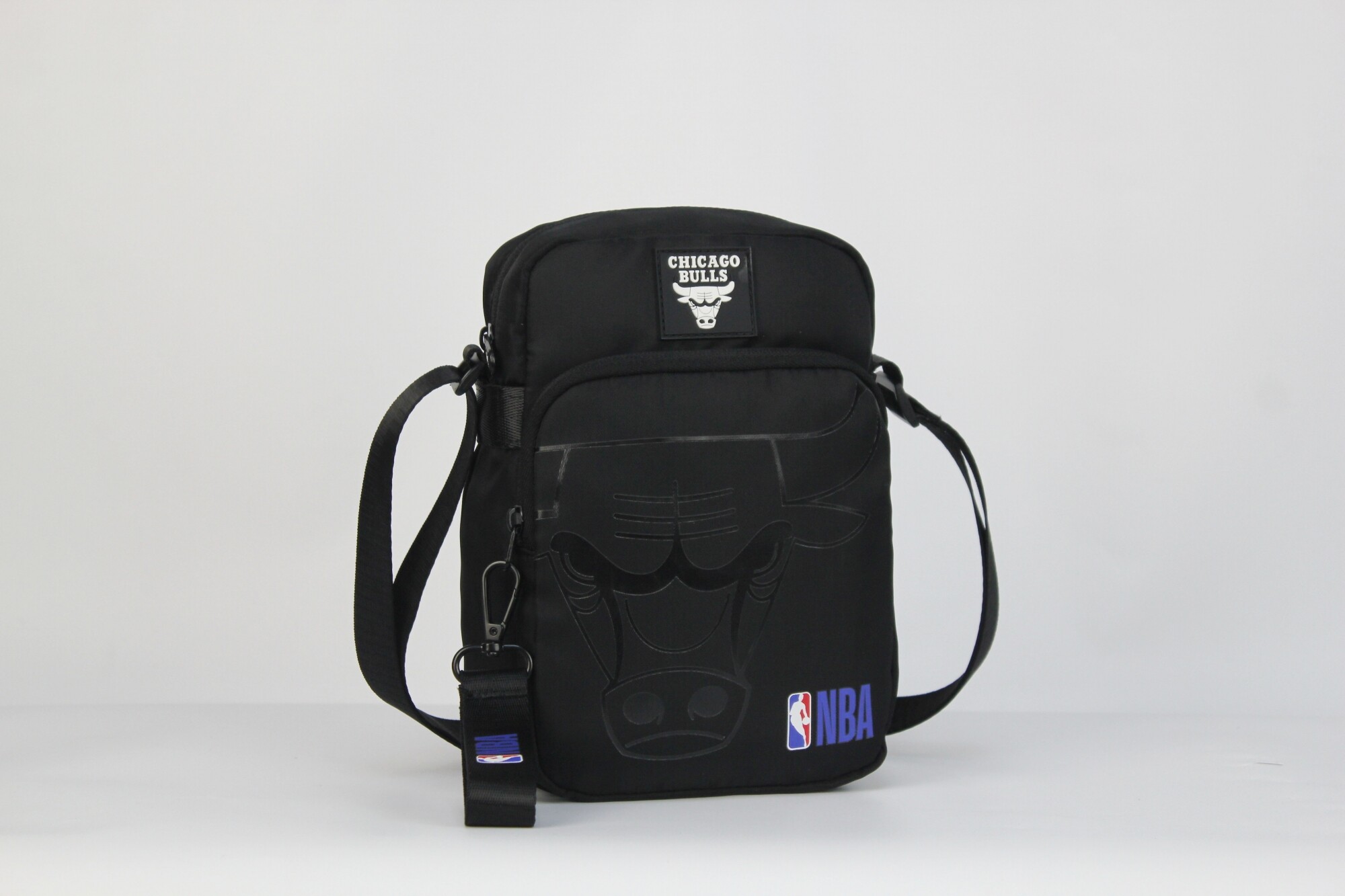 Morral clásico doble cierre Chicago Bulls - NBA - Negro — Canva Store