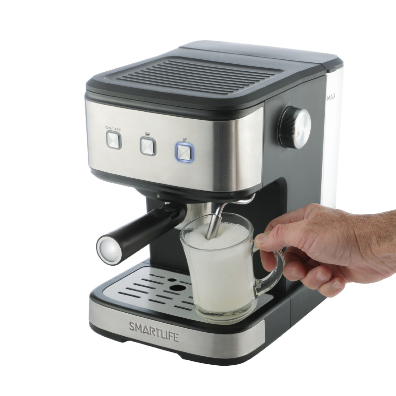 Cafetera Espresso con Espumador — Rumba