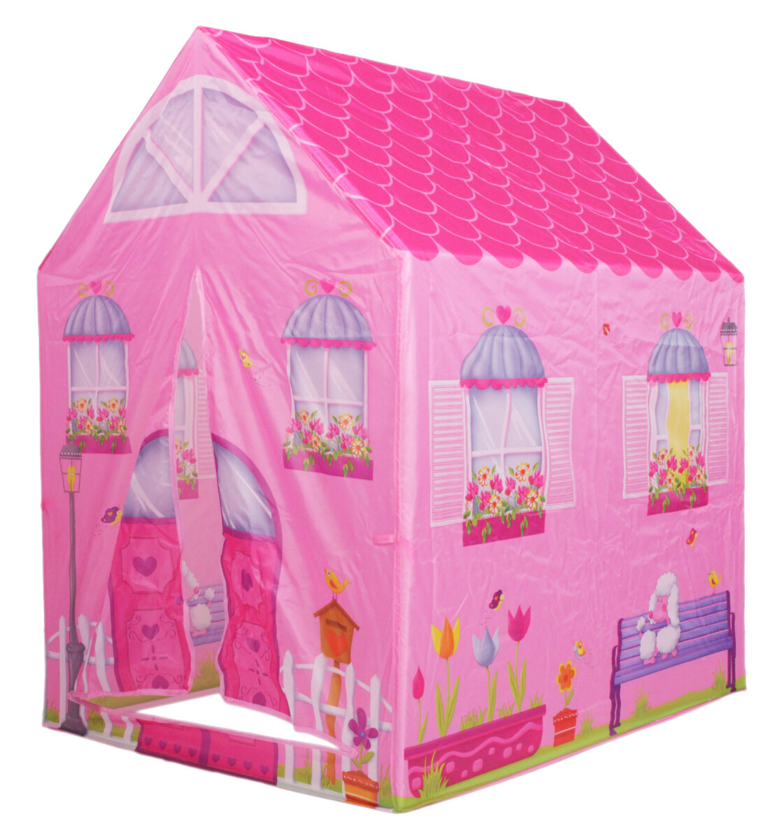 CARPA CASA ROSADA CON TEJAS 8726 — El Clon