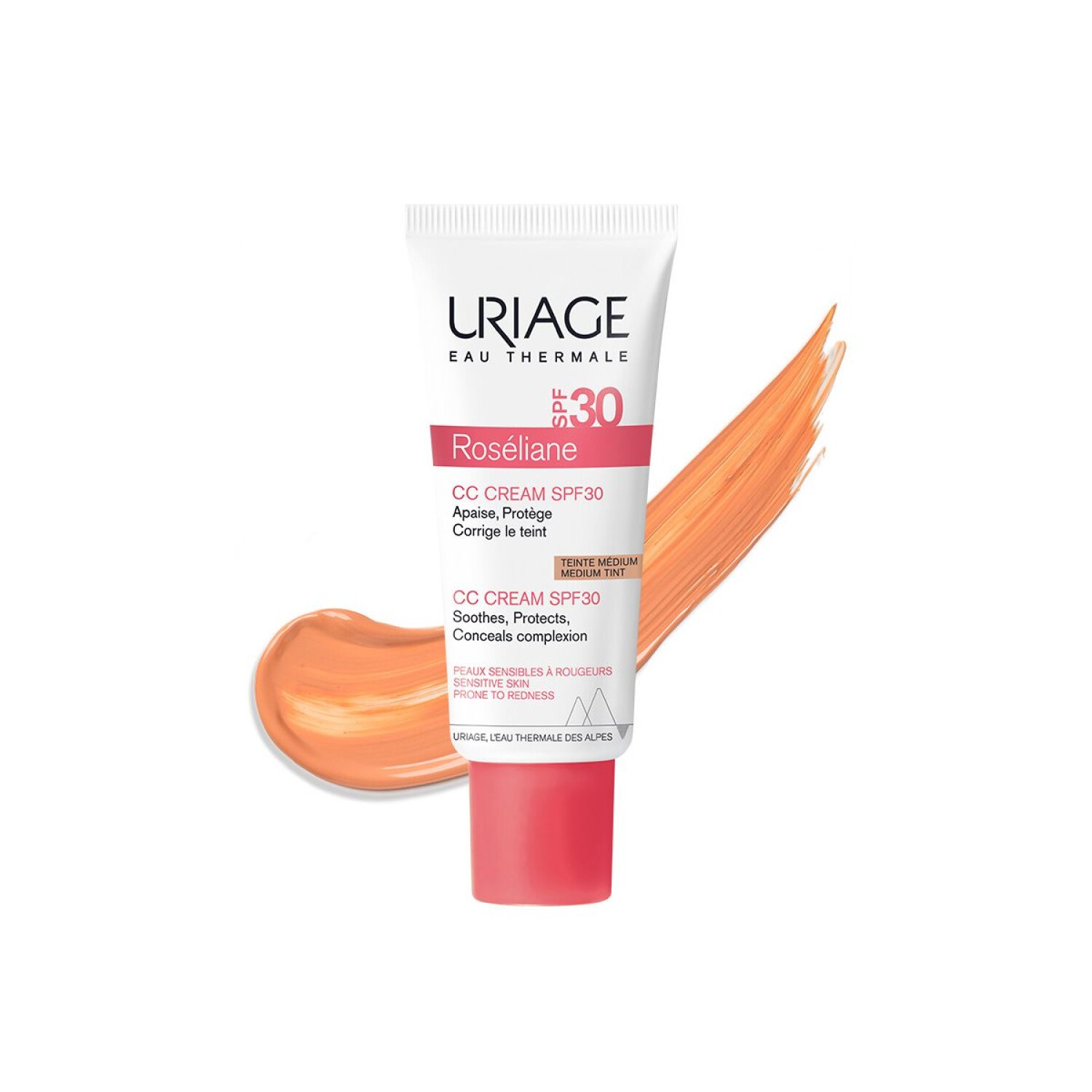 URIAGE ROSELIANE CC CREAM SPF 30 POMO X — Farmacenter