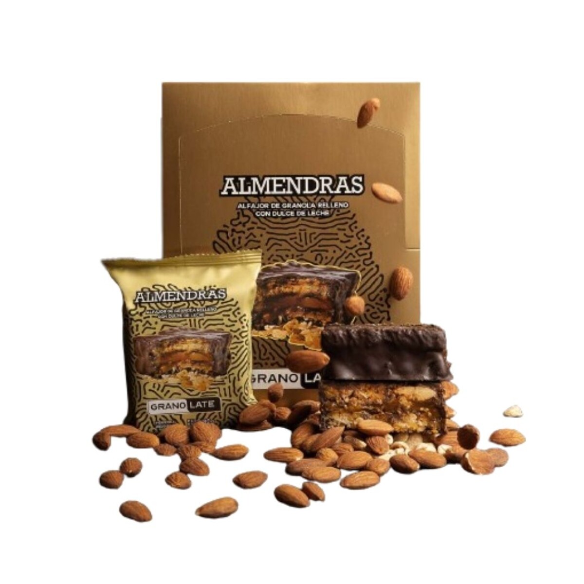 ALFAJOR GRANOLATE ALMENDRAS 78G — El Clon