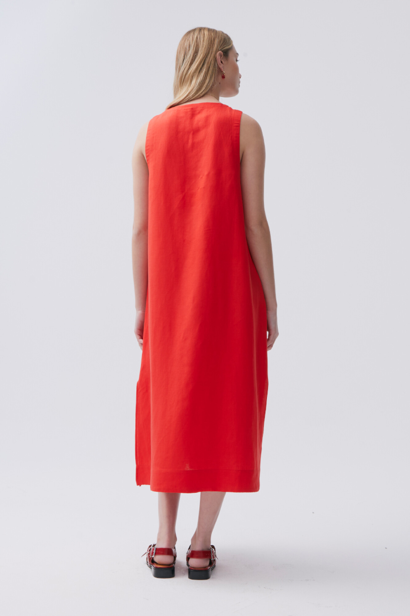 Vestido Cleo - Rojo — Saura