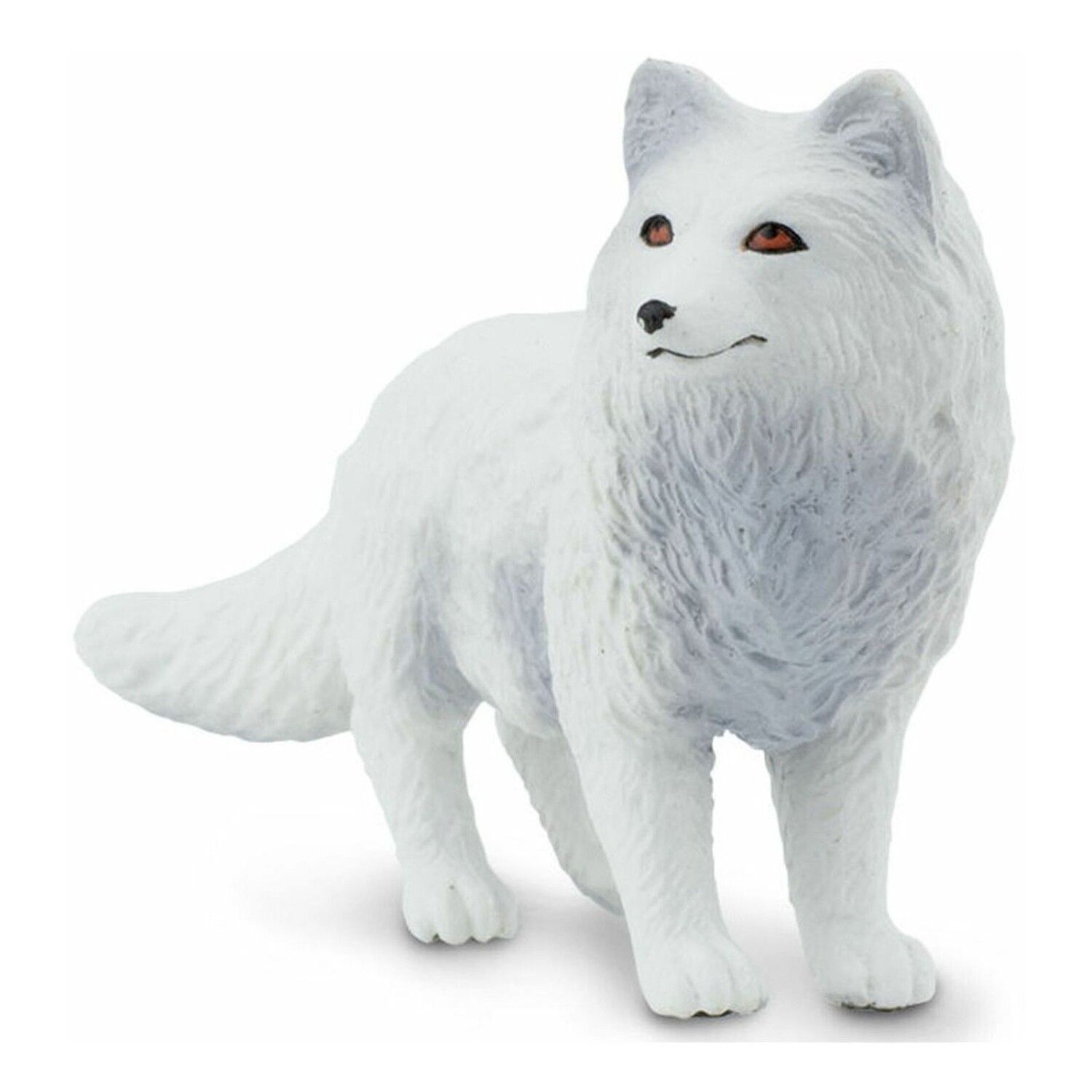 Zorro Ártico Safari Figura Animal Muñeco Escala Realista — Atrix